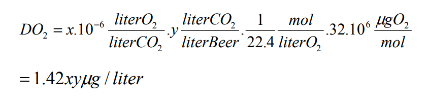 O2 Equation – The Modern Brewhouse